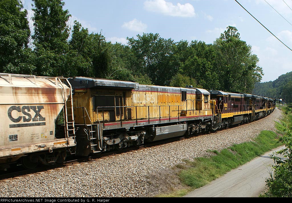 347 - OHCR 531 eastbound on the G86202 at the west end of Reusens